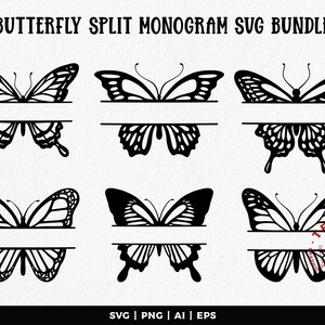 Butterfly SVG Files for Cricut - Instant Download - Etsy