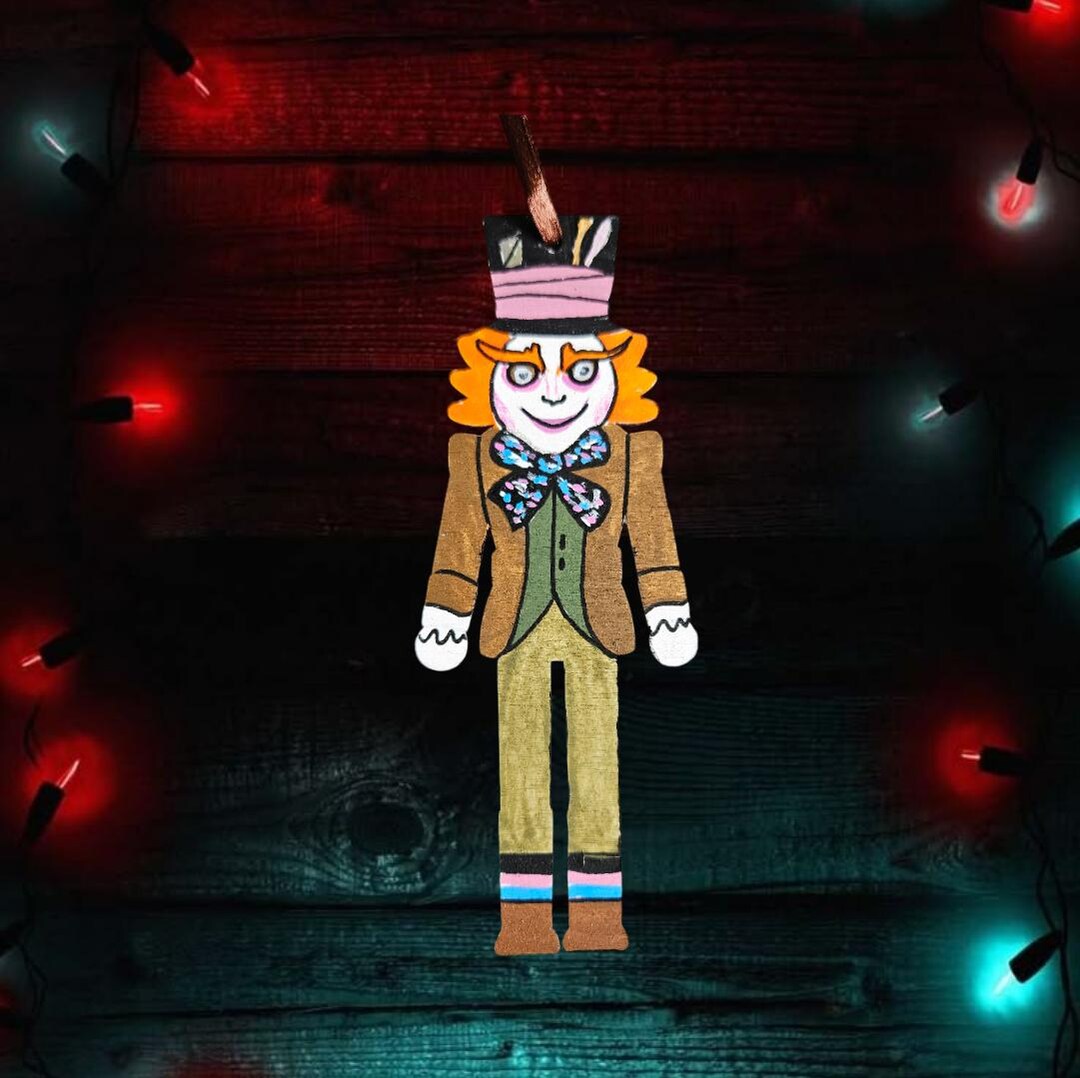 Silhouette Nutcracker Horror Mad Hatter - Etsy