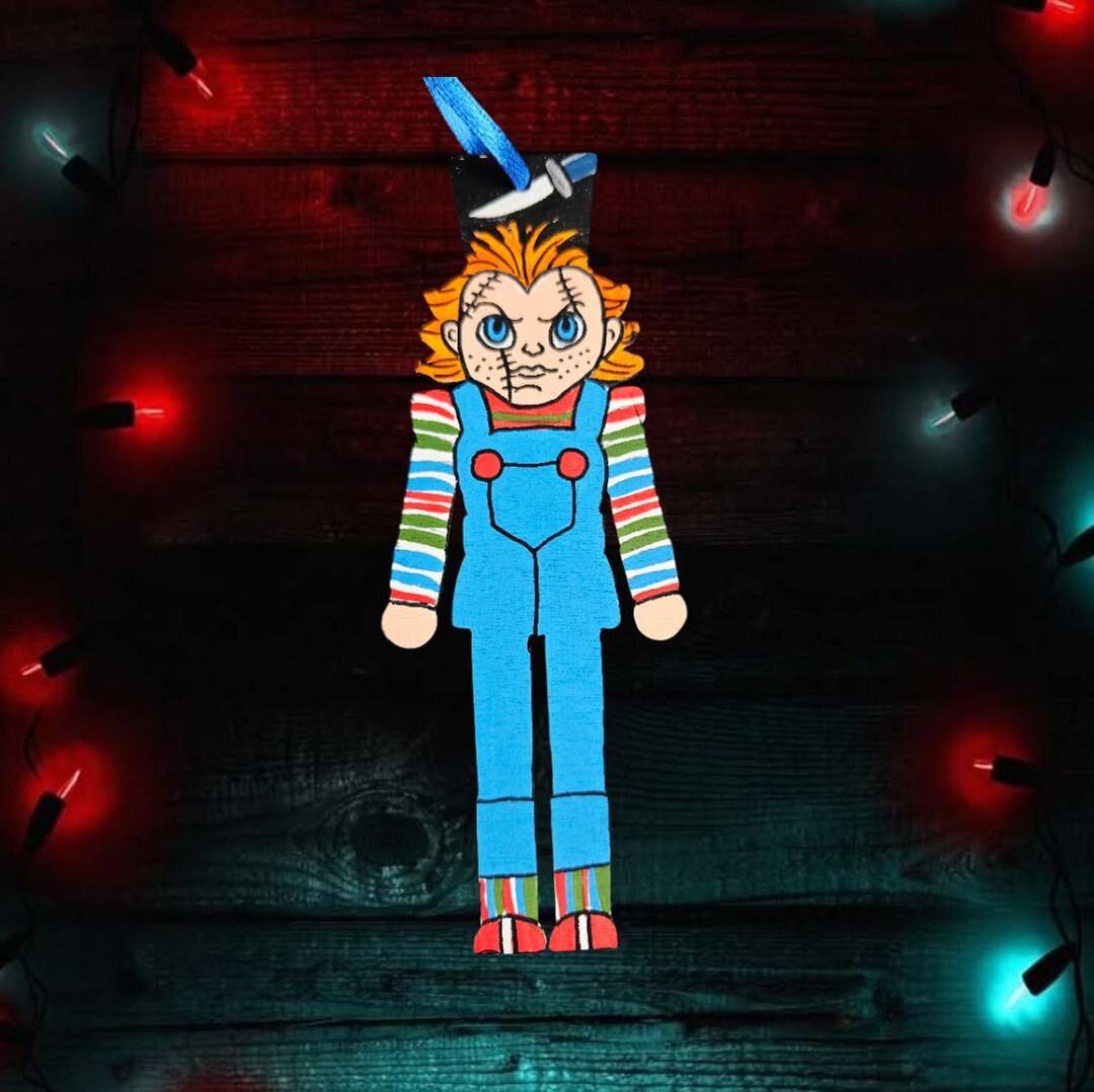 Silhouette Nutcracker Horror Chucky - Etsy