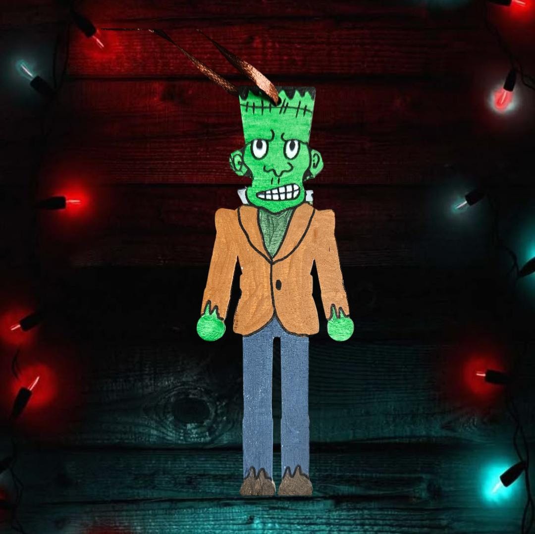Silhouette Nutcracker Horror Frankenstein Creature - Etsy