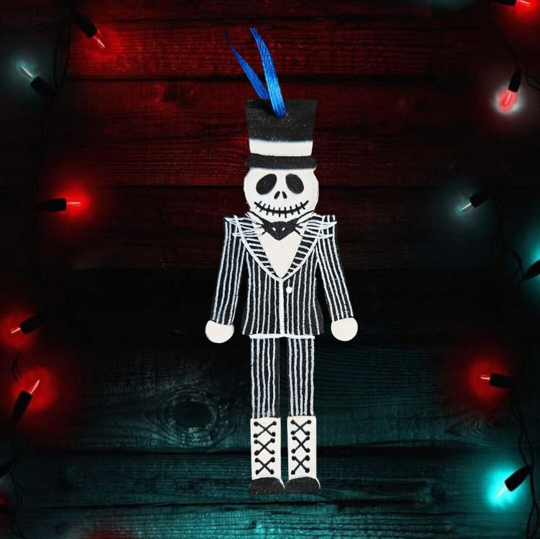 Silhouette Nutcracker Horror Mr Jack - Etsy