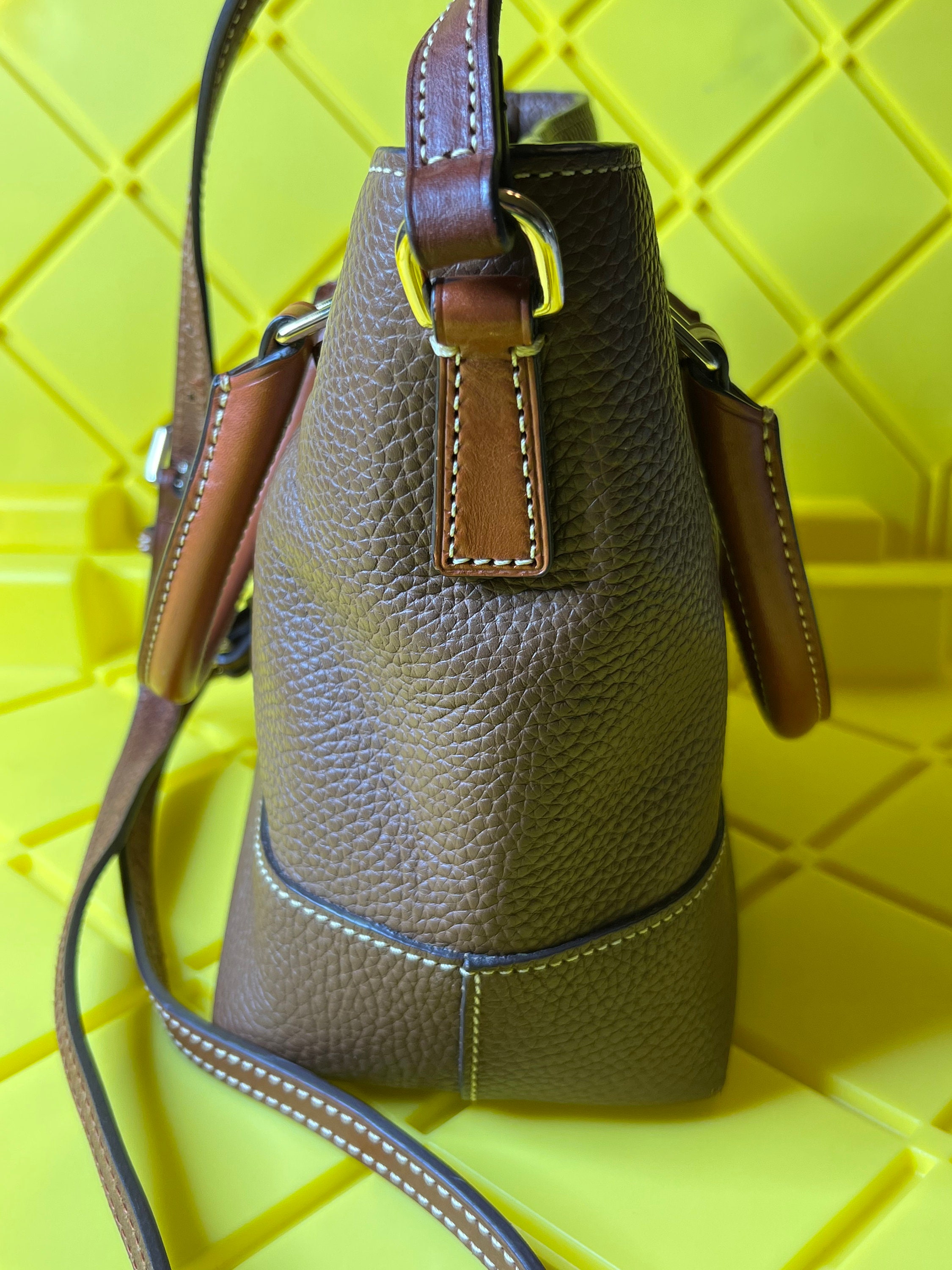 Dooney & Bourke Pebble Mini Chelsea Shopper Purse Handbag W/COA - Etsy