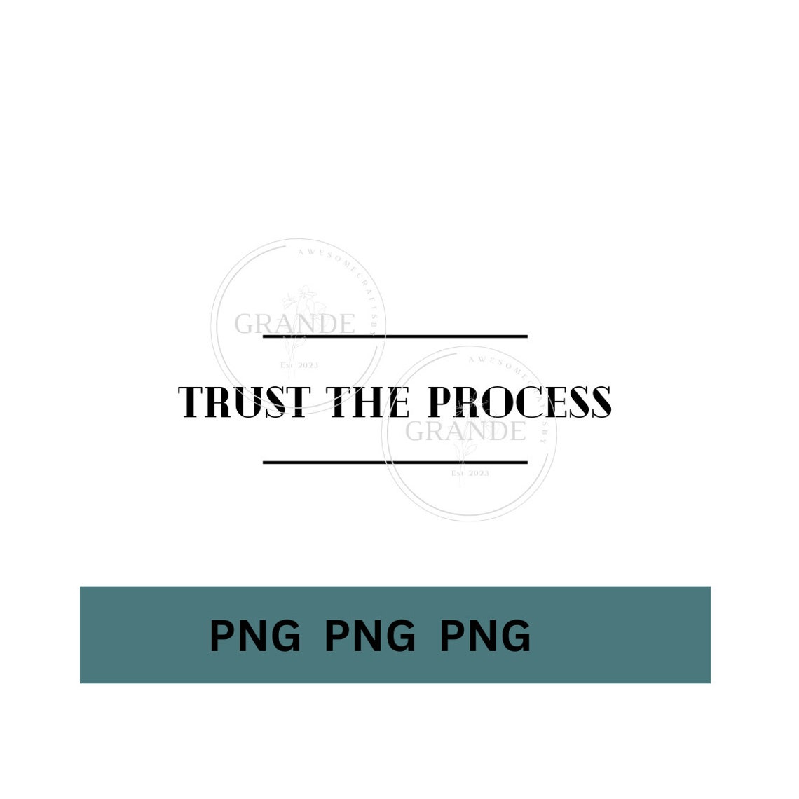 Trust the Process Png, Motivational Png, Inspirational Png , Positive ...
