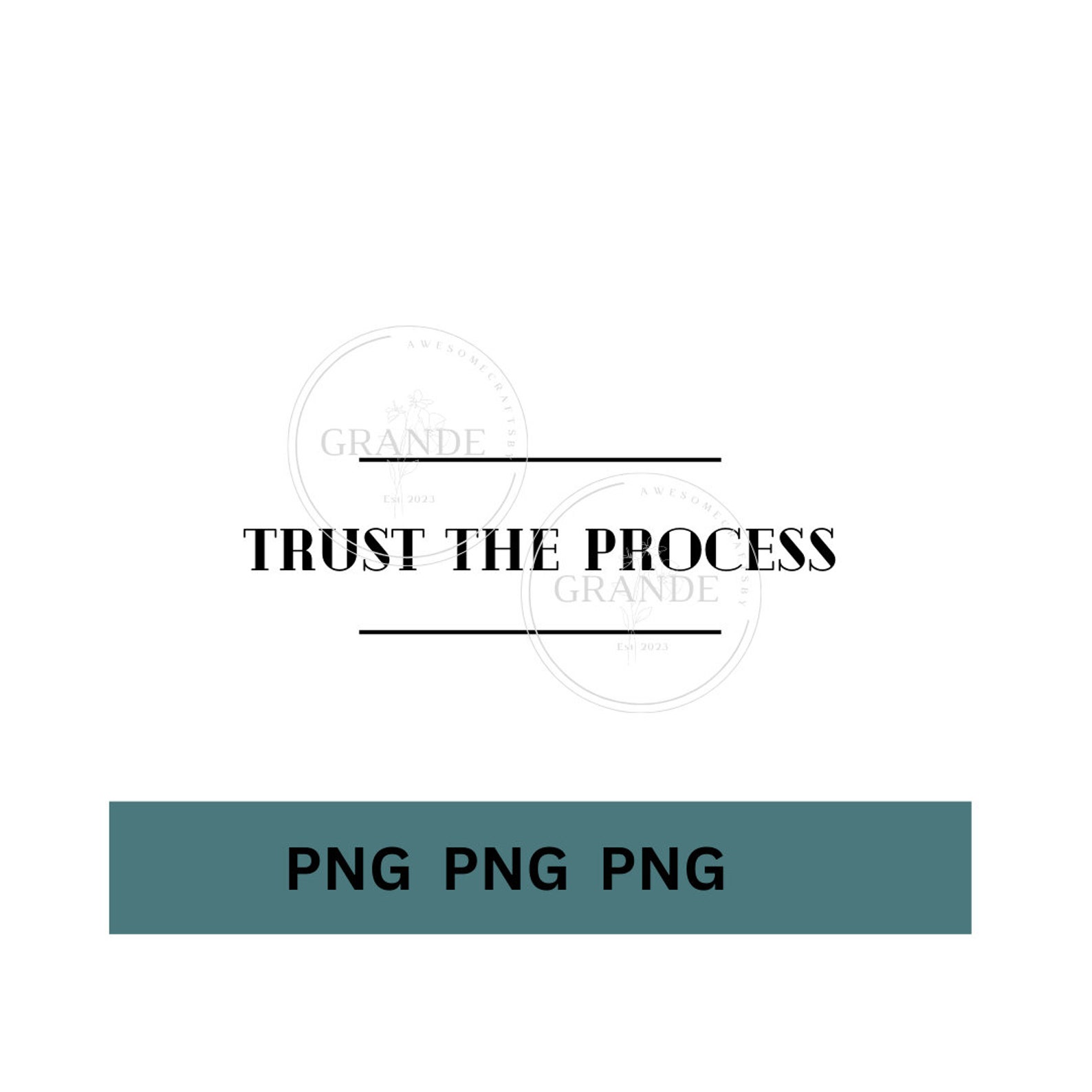Trust the Process Png, Motivational Png, Inspirational Png , Positive ...