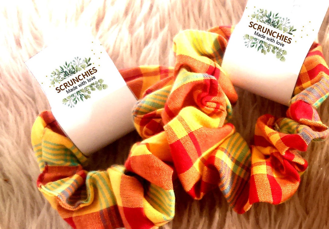 Printable Scrunchie Labels - Etsy