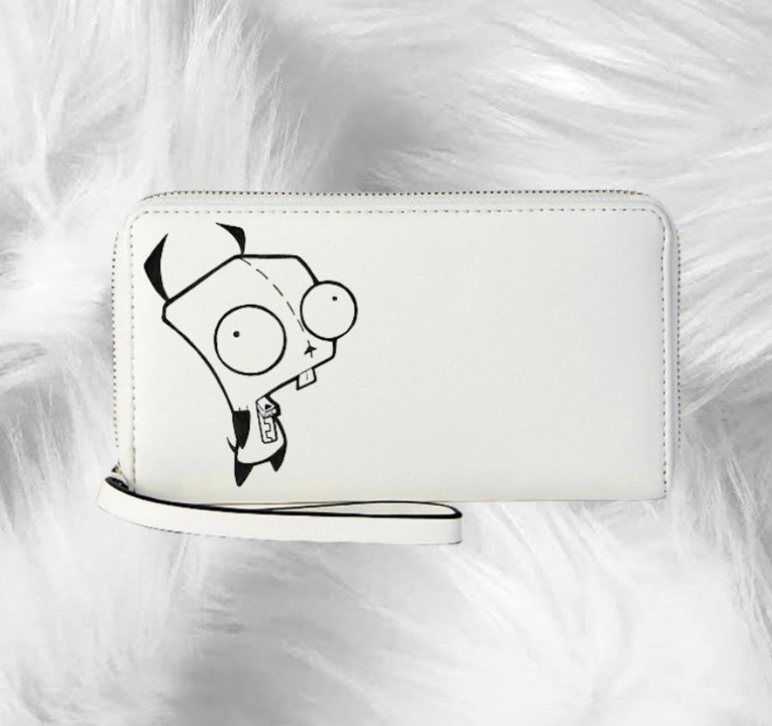 Custom Made Invader Zim Wallet - Etsy