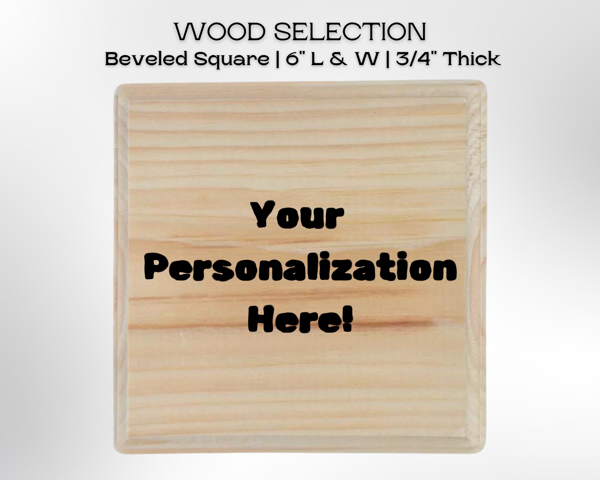 6" Beveled Square Custom String Art You Choose the Design and Size - Etsy