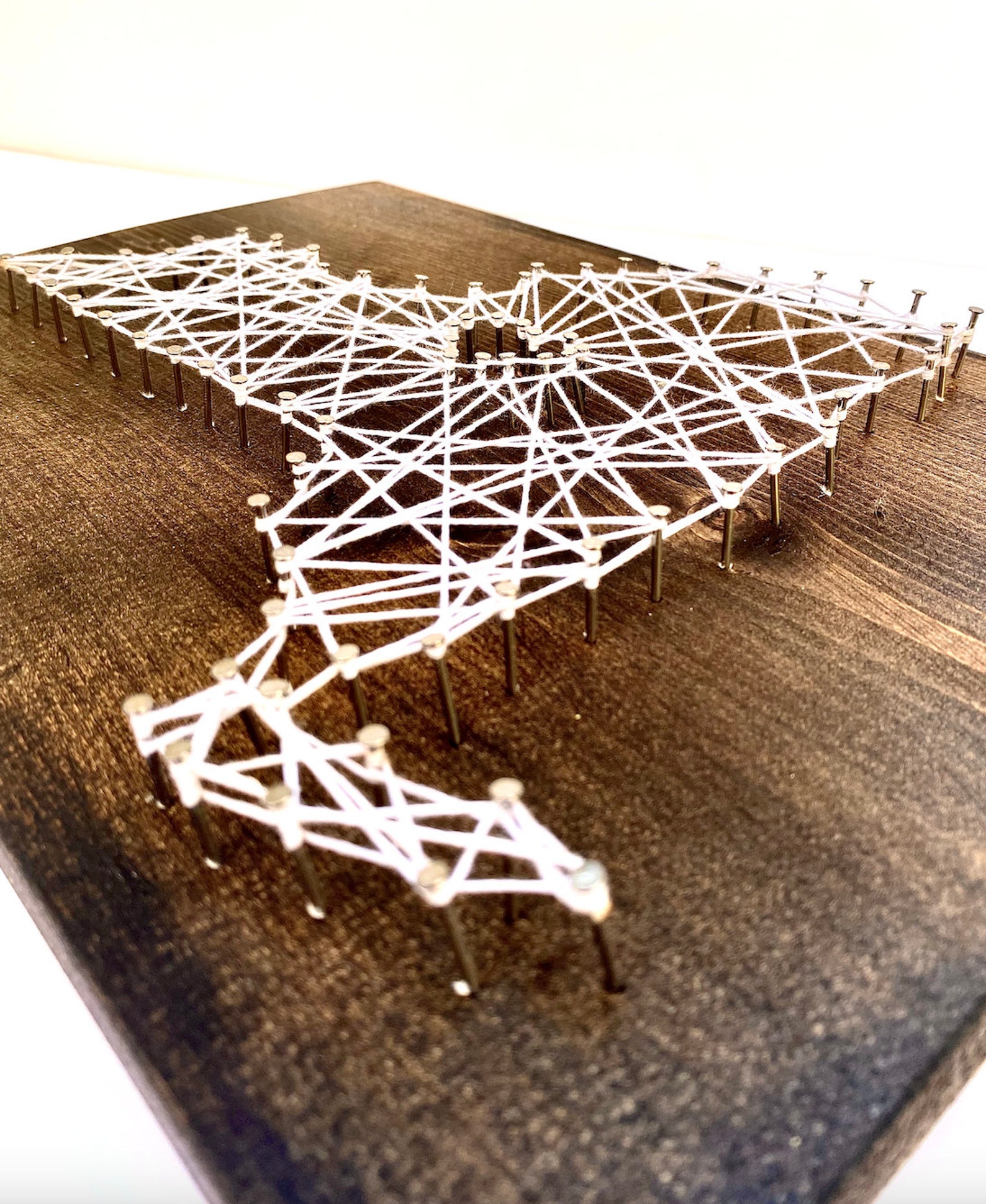 State Country City Geographic String Art - Etsy
