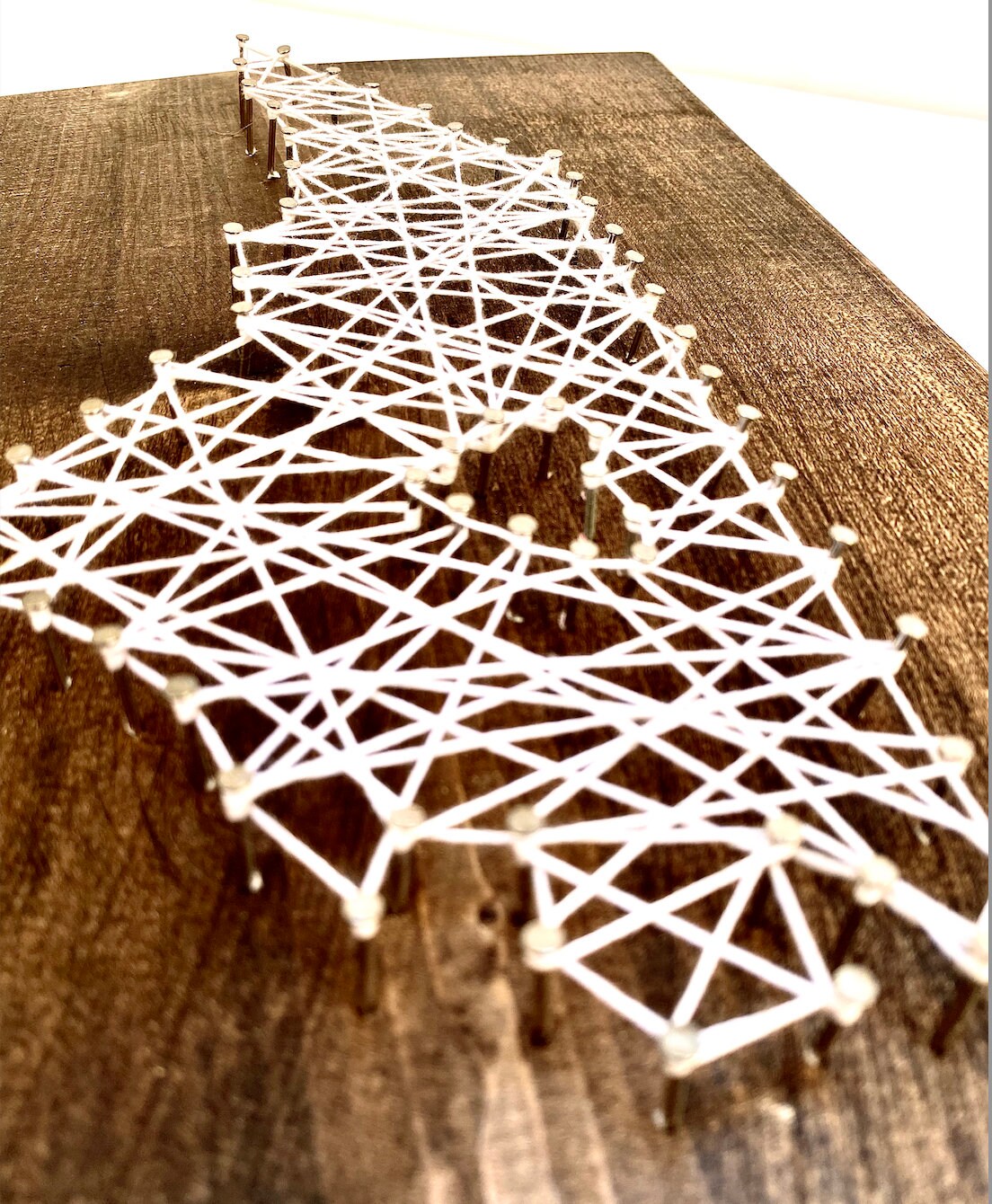 State Country City Geographic String Art - Etsy