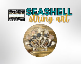 Beach Seashell Section String Art - Etsy