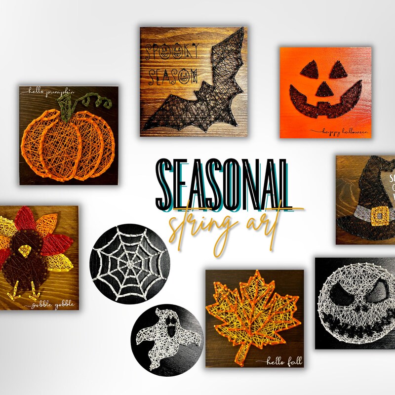 Halloween String Art - Etsy
