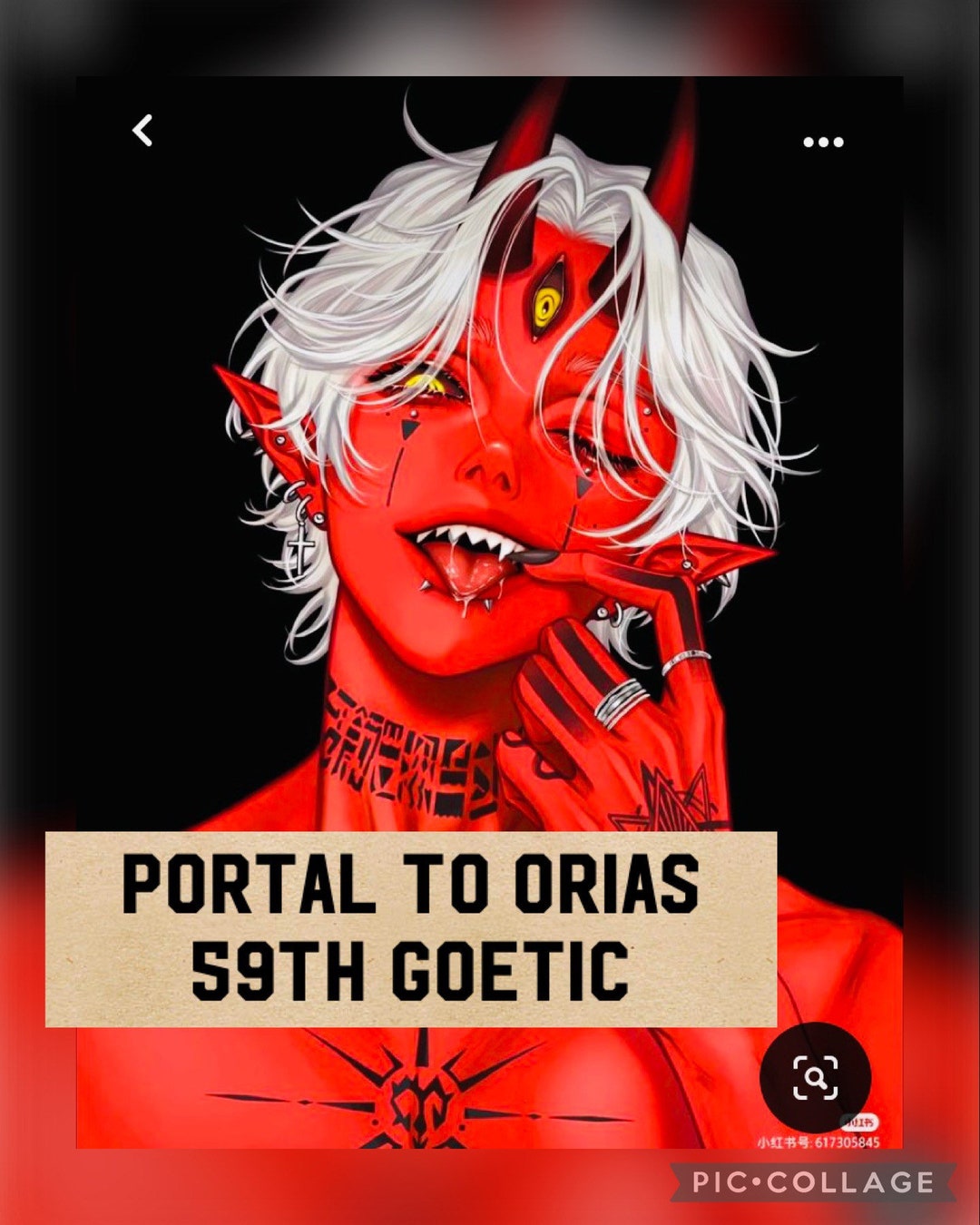 Portal to Orias/osiris 59th Goetic Demon - Etsy