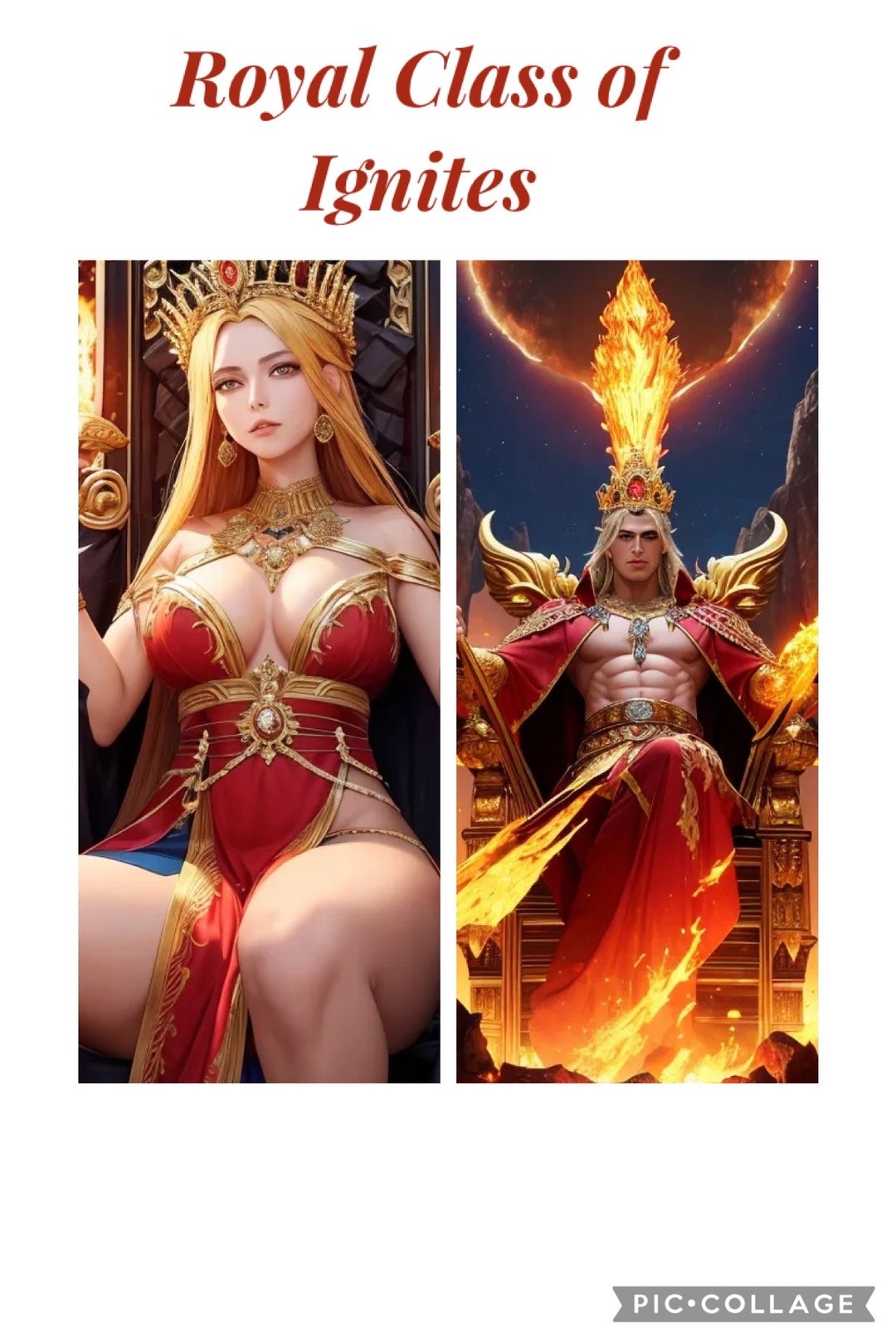 Custom Conjures/reverse Adoptions of the Royal Class of Ignisara volcan Dark Elves Spirit ...