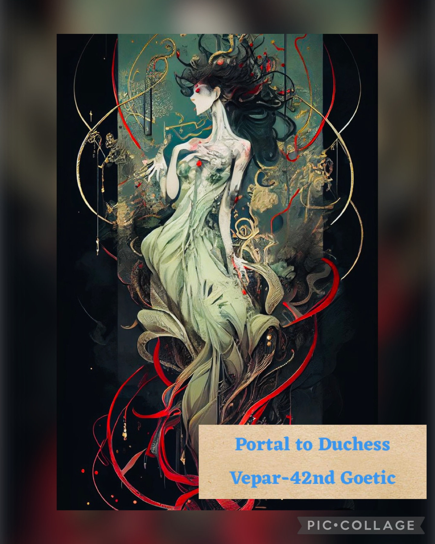Portal to Duchess Vepar-42nd Goetic - Etsy