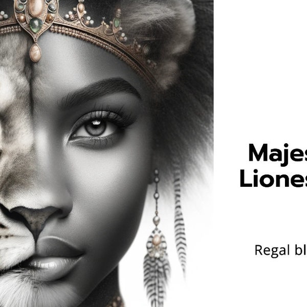 Lioness Art - Etsy