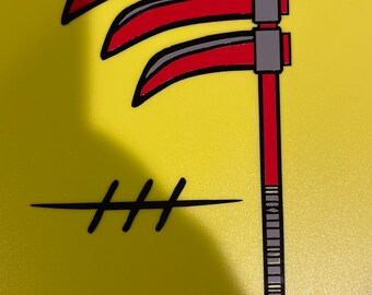 Scythe Decal | Etsy