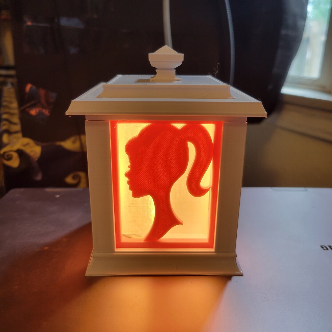 Barbie Lamp - Etsy