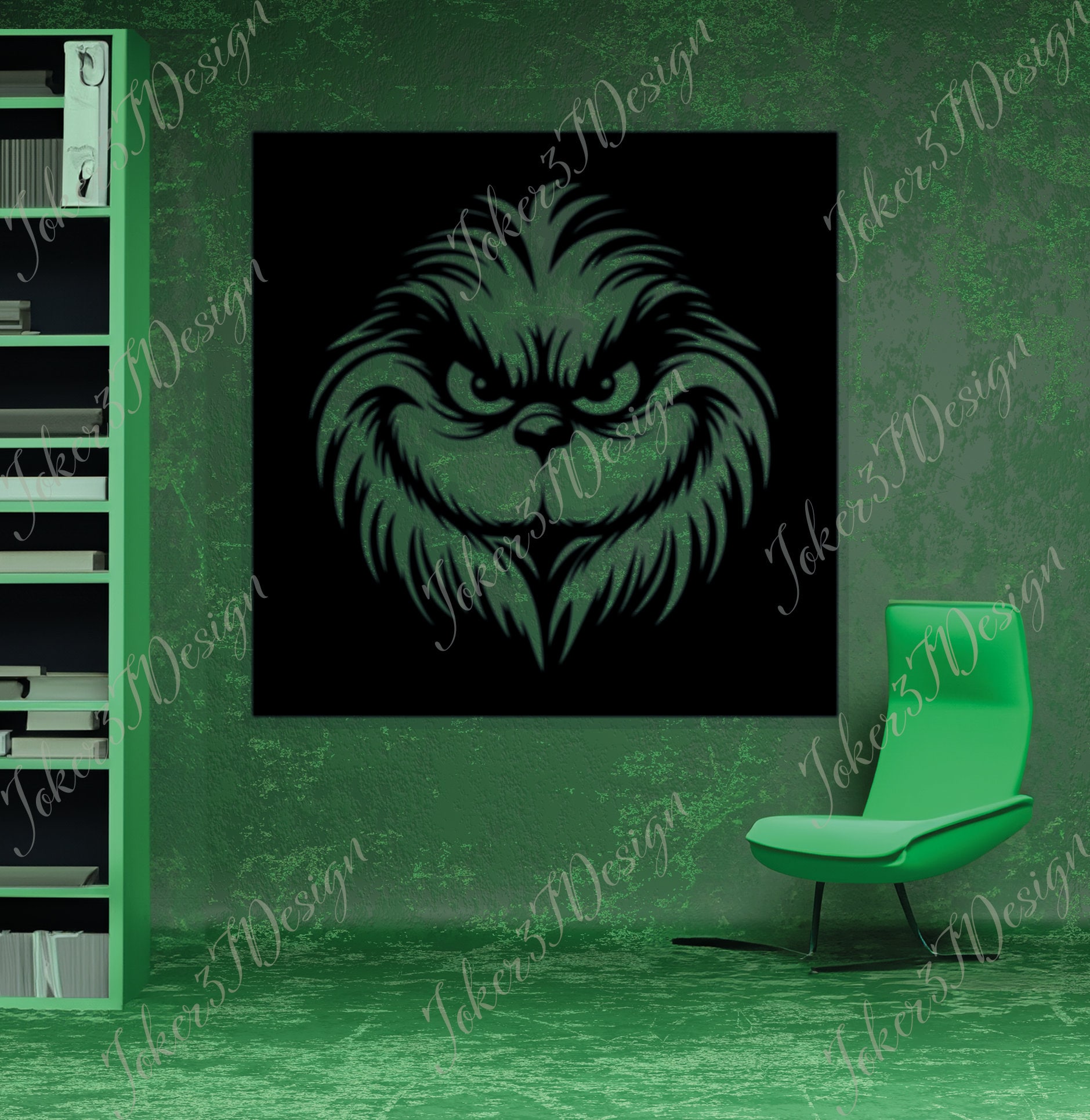 Grinch Face SVG, Cricut , Grinchy Face Dxf, Christmas Svg, Grinch Face ...