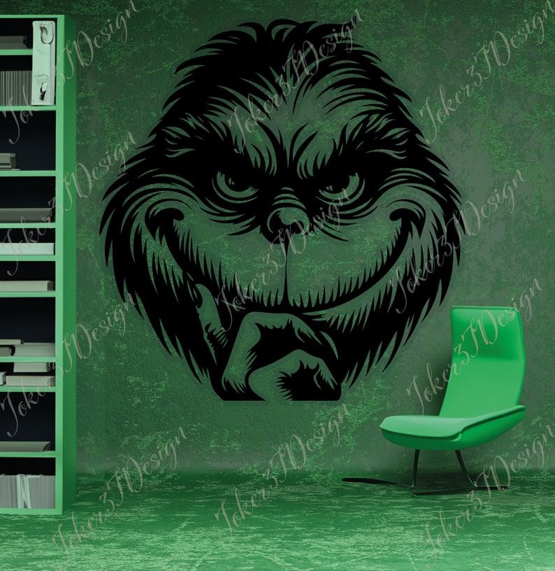 Grinch Face SVG, Cricut , Grinchy Face Dxf, Christmas Svg, Grinch Face ...