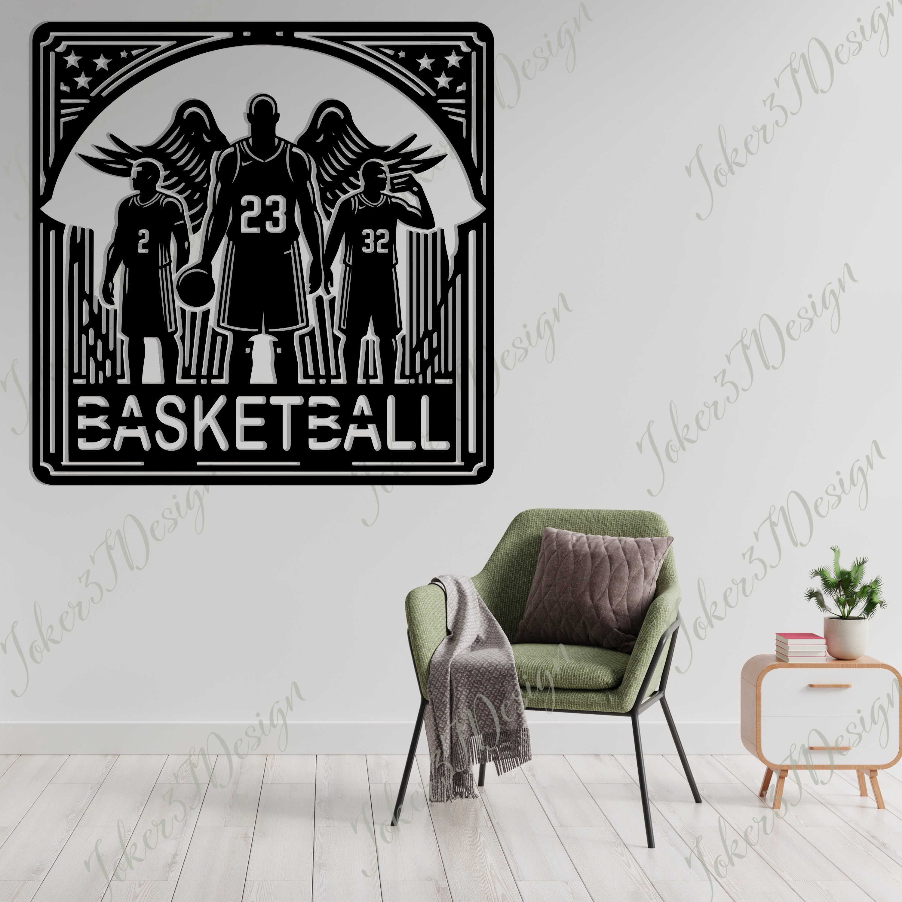 Basketball, Basketball Hoop Svg, Basketball Wall Art File Dxf ...