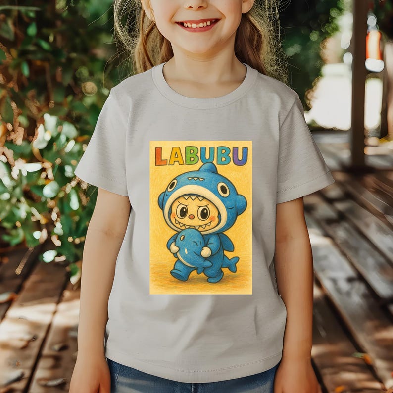 Custom Labubu Comfort Colors Tee: Personalized Cotton Shirt - Etsy