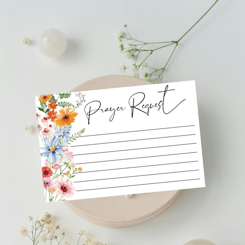 Prayer Request Cards - Etsy