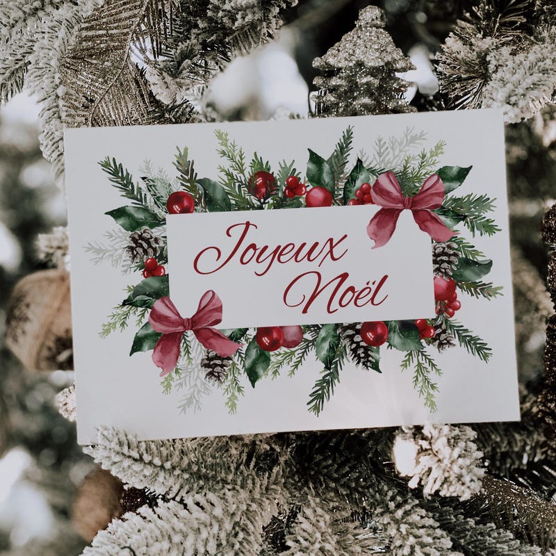Joyeux Noel - Etsy