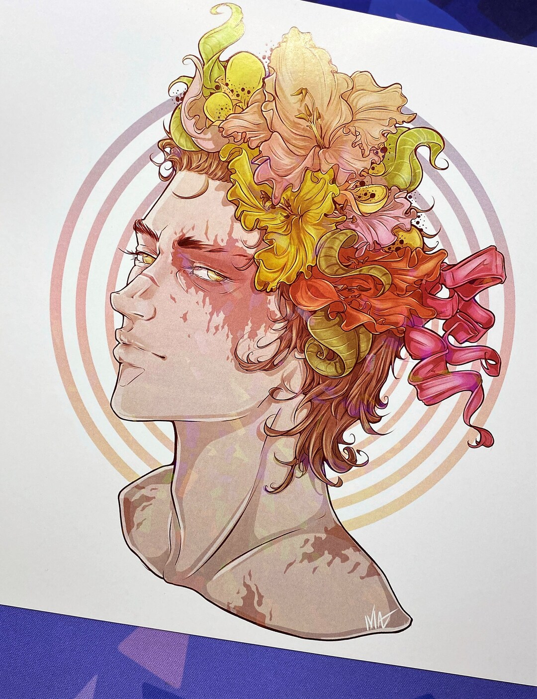 FFXV Flower Crown Ignis - Etsy