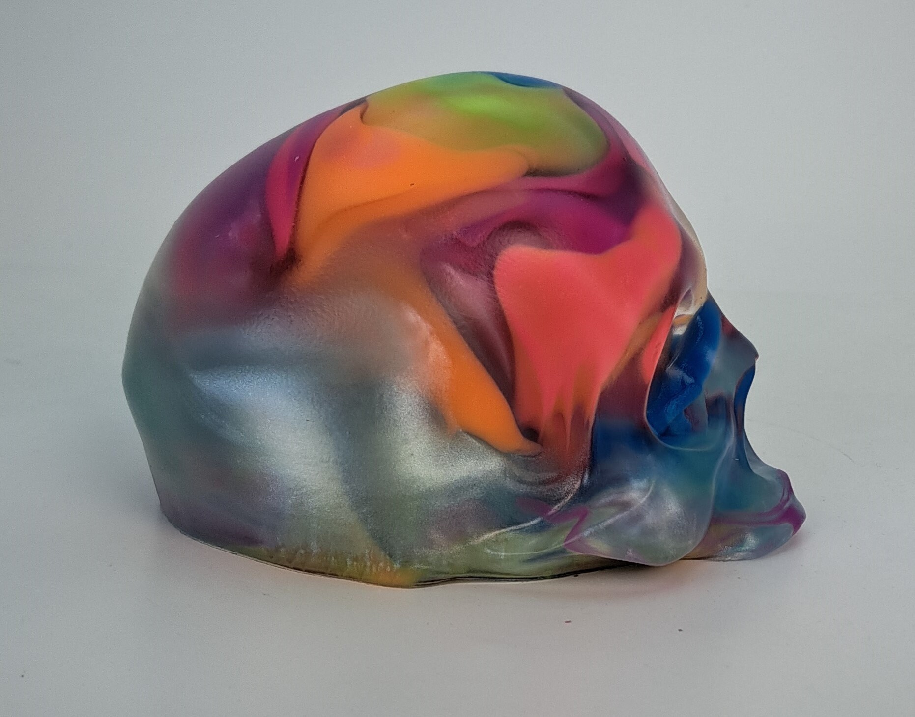 Skull Blacklight Reactive Premium Silicone Hand Made - Etsy