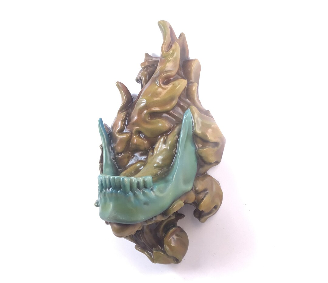 Skull & Scrollwork - Hand Made and Signed - Etsy