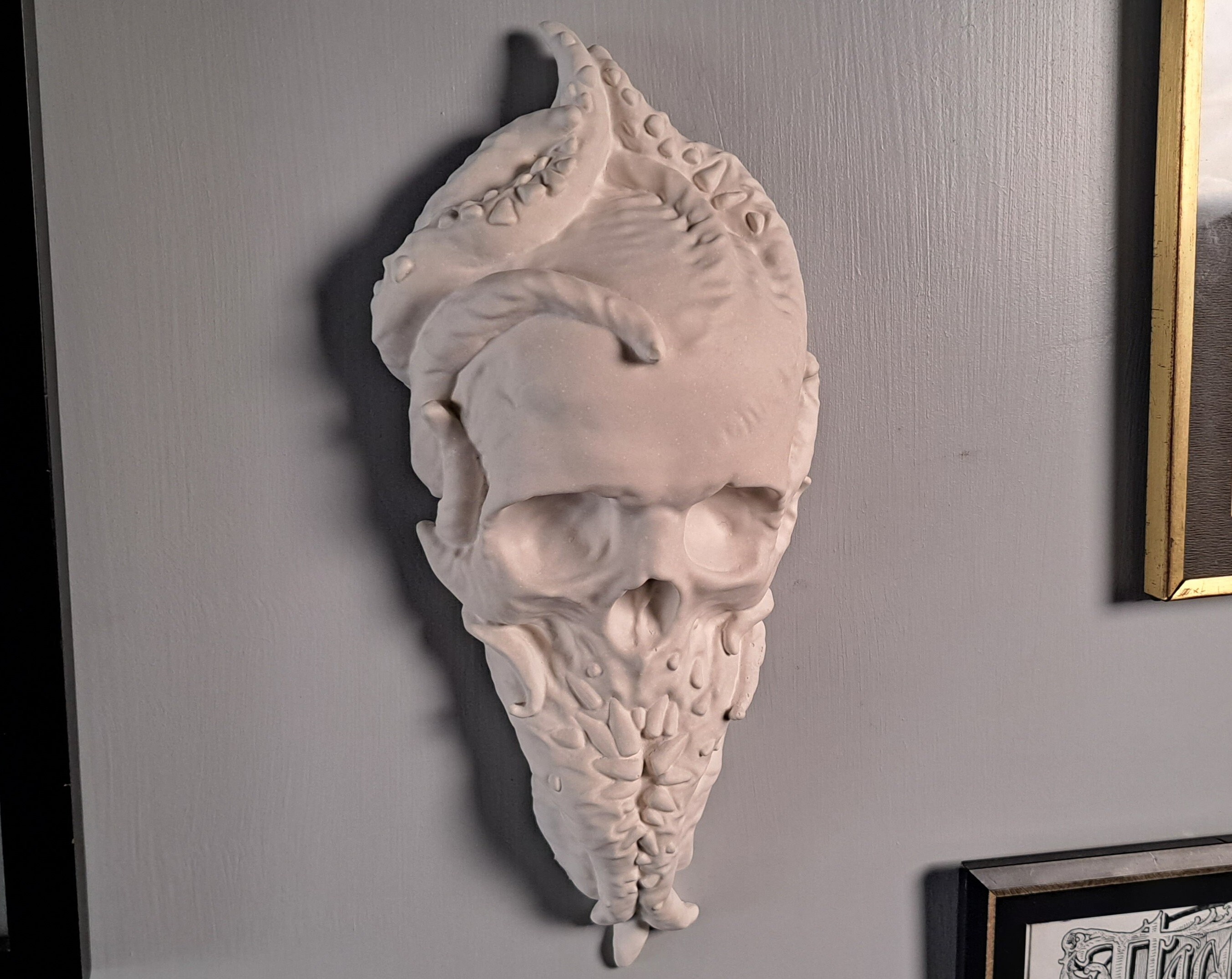 Cthulhu Skull Hand Made and Signed Lovecraft Monster Art - Etsy