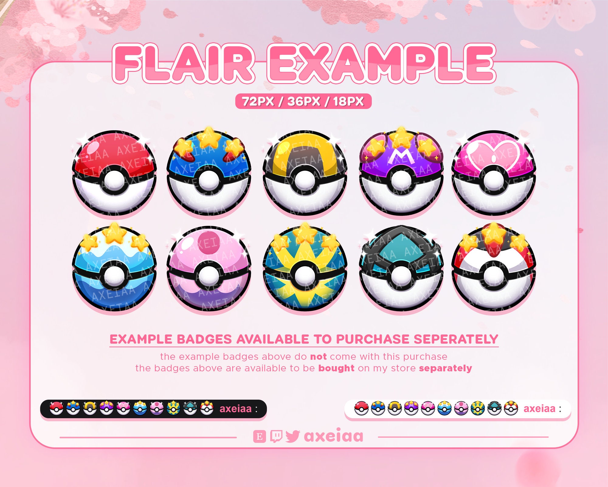 Sparkle & Star Twitch Sub Badge Flair | Bit Badges | Twitch Sub Badges ...
