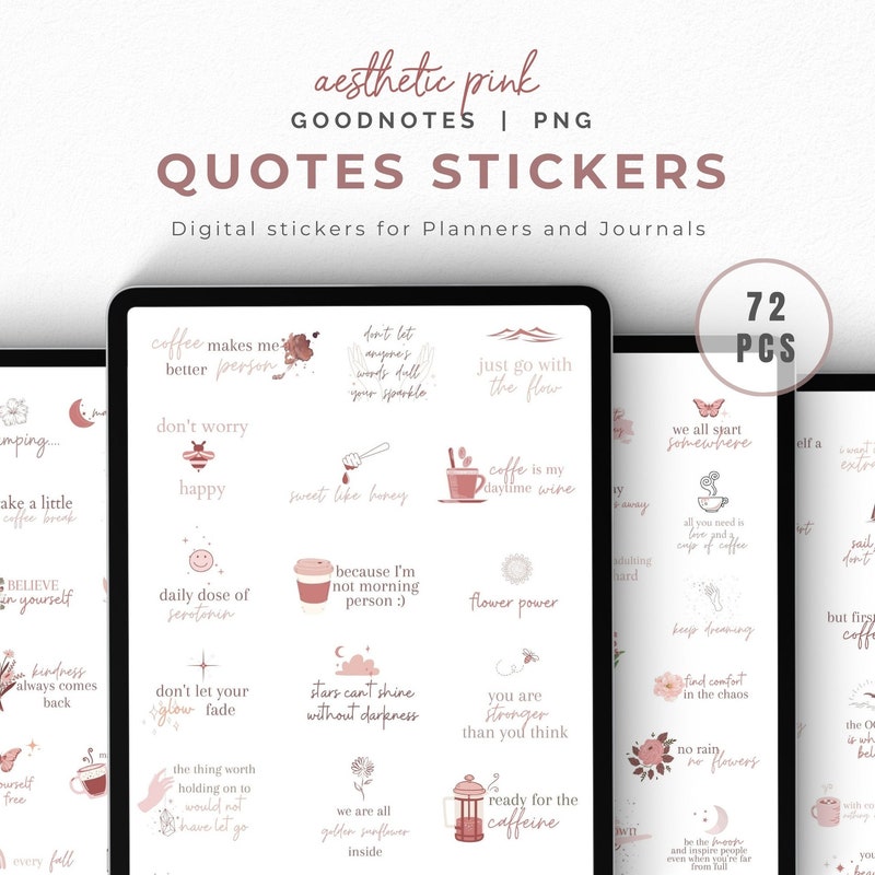 Quote Stickers - Etsy
