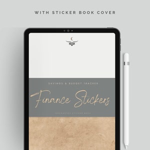 Finance and Budget Digital Stickers for Goodnotes, Money Manager ...