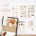 Aesthetic Mothers Day Digital Planner Stickers, Watercolor Mothers Day ...