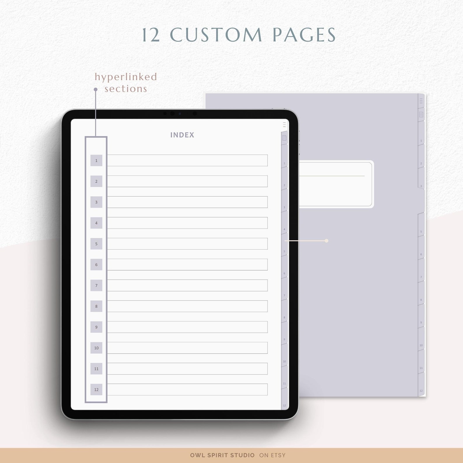 Digital Pastel Notebook for Ipads & Tabletspastel Notebook - Etsy