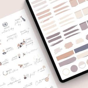 Daily Living Goodnotes Stickers for Everyday Life, Everyday Task ...