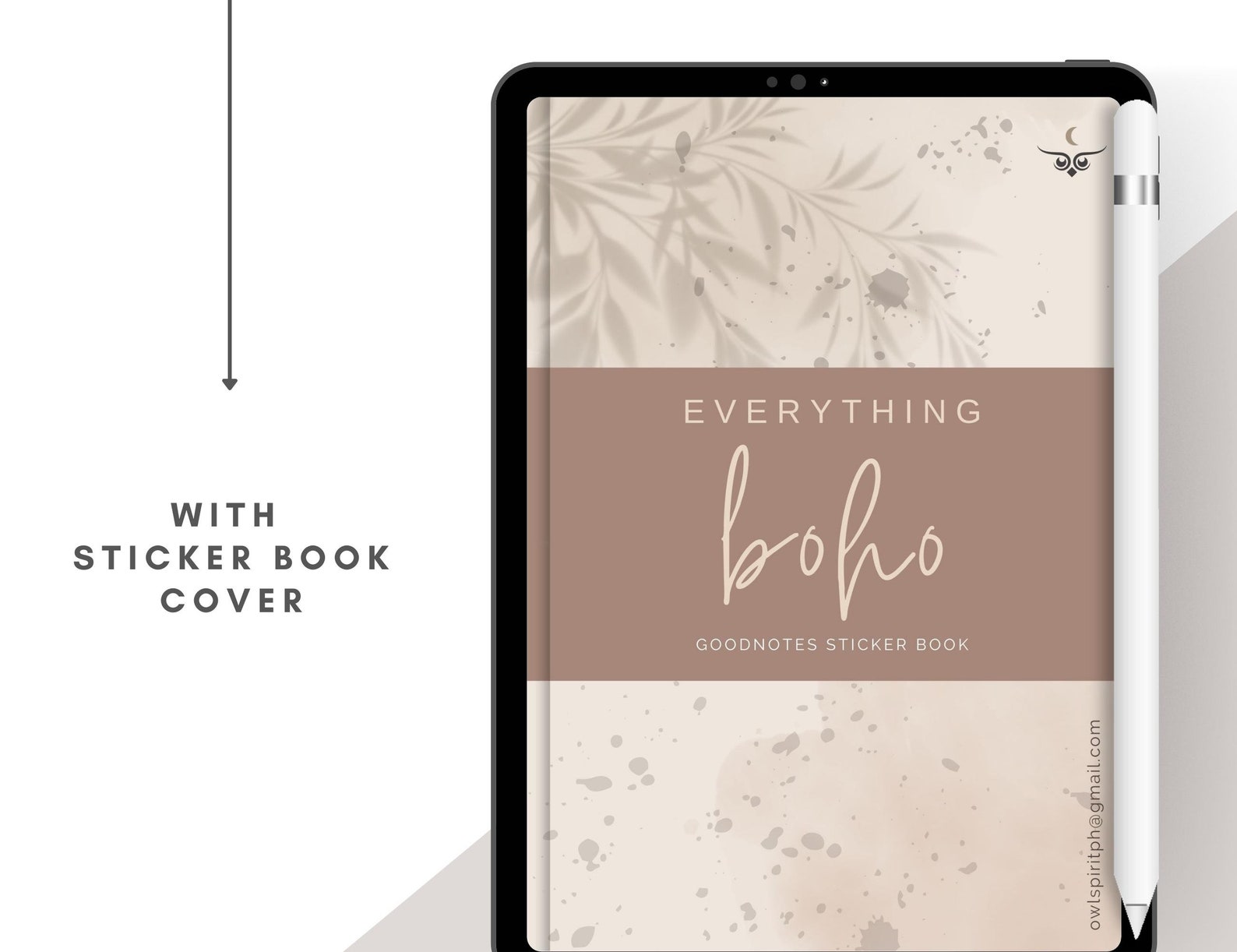 Boho Goodnotes Digital Stickers in Neutral Color Soft - Etsy