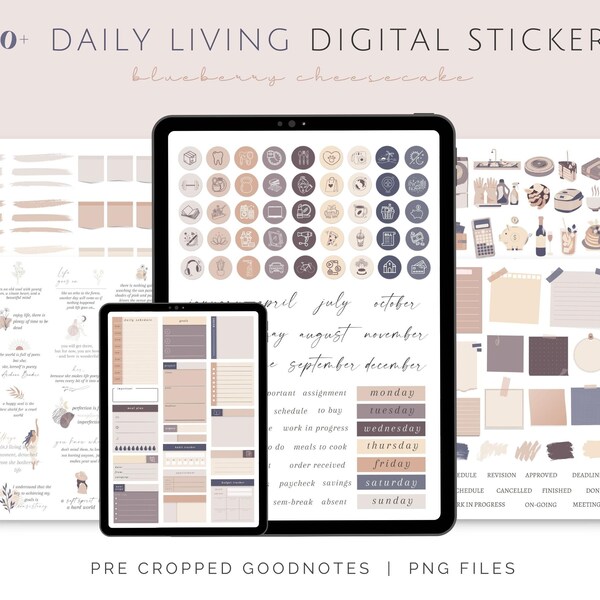 Daily Task Stickers - Etsy