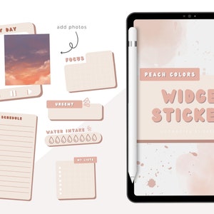 Daily Widget Digital Stickers for Goodnotes, Everyday Stickers ...