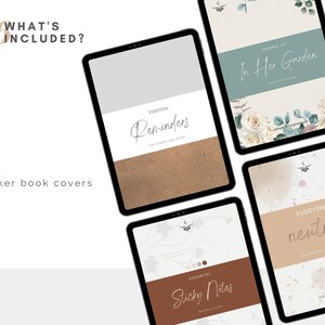 Ultimate Neutral Digital Sticker Bundle: Everything Essential Goodnotes ...