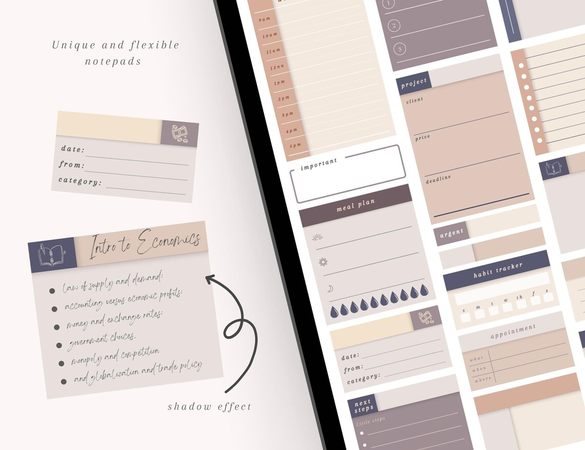 Daily Living Goodnotes Stickers for Everyday Life Everyday - Etsy