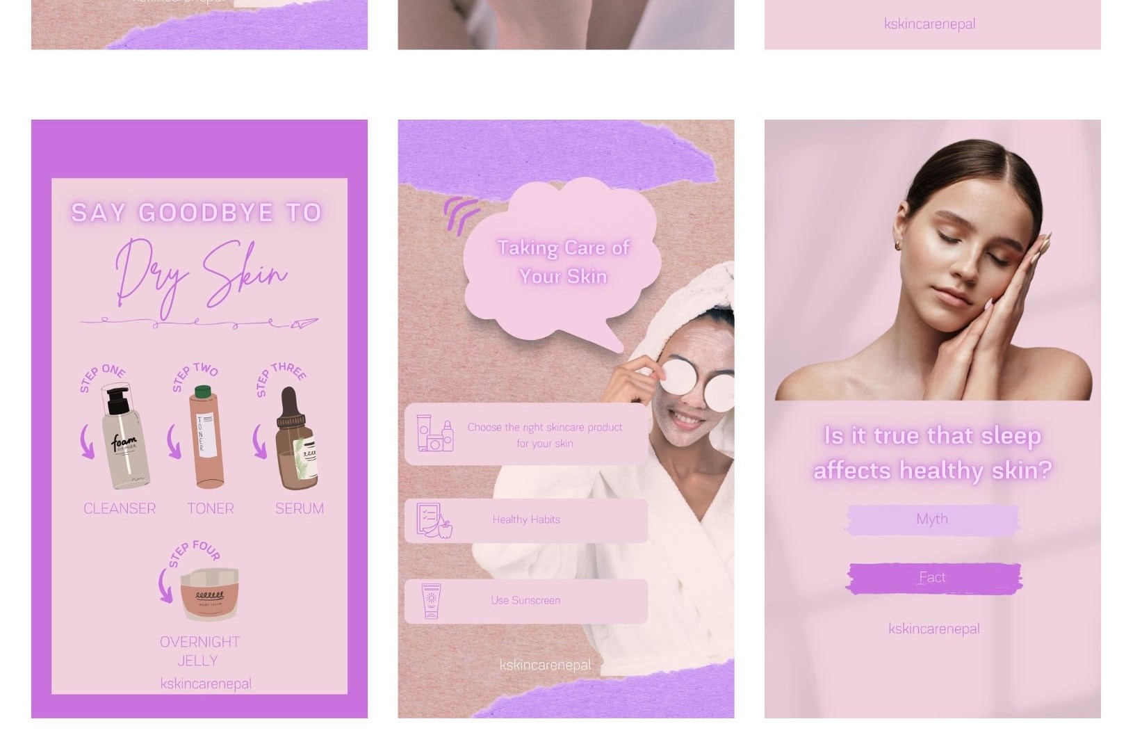 50 Skin Care Instagram Stories, Skin Care Routine, Skin Care Instagram ...