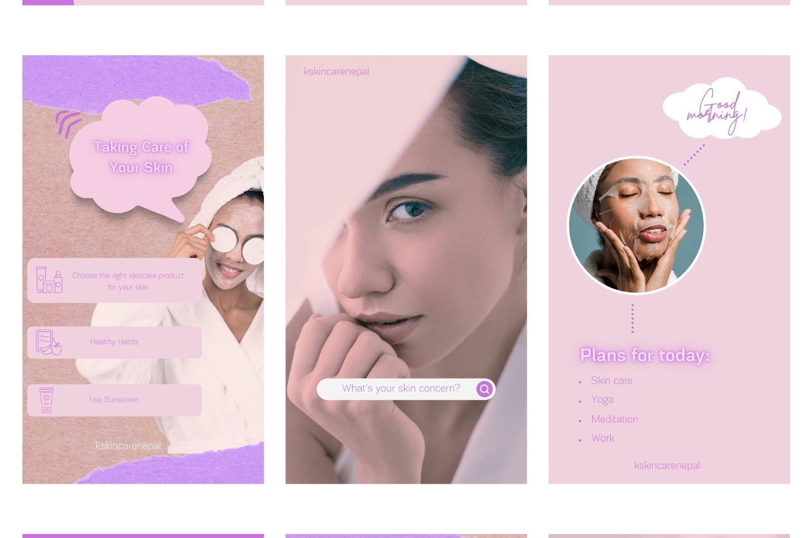 50 Skin Care Instagram Stories, Skin Care Routine, Skin Care Instagram ...