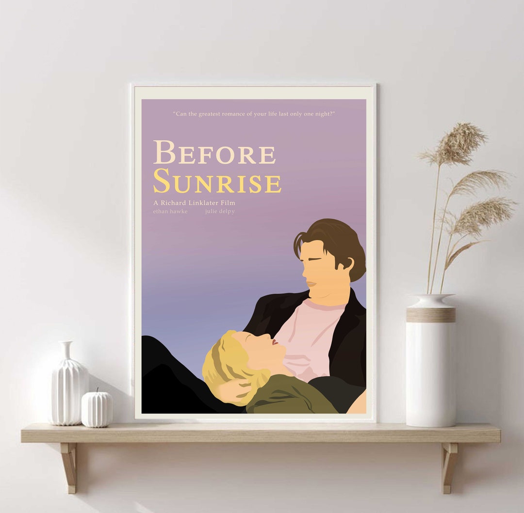 Before Sunrise Poster | Richard Linklater | Inspired Poster | Art Print ...