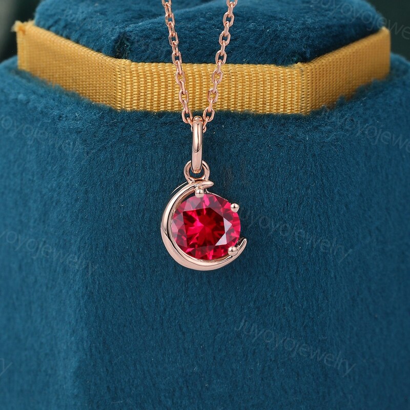 Ruby Crescent Antique - Etsy