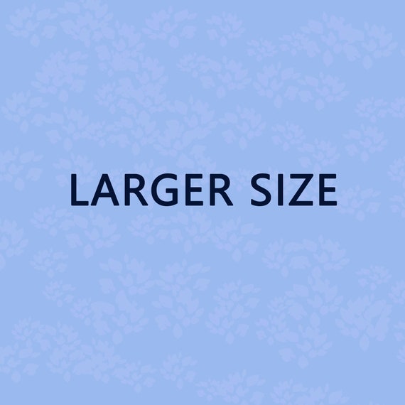 Larger Size - Etsy