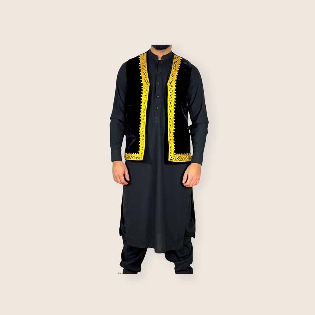 Classic Peran Tumban With Waskat Tradition Afghan Man Cloth - Etsy