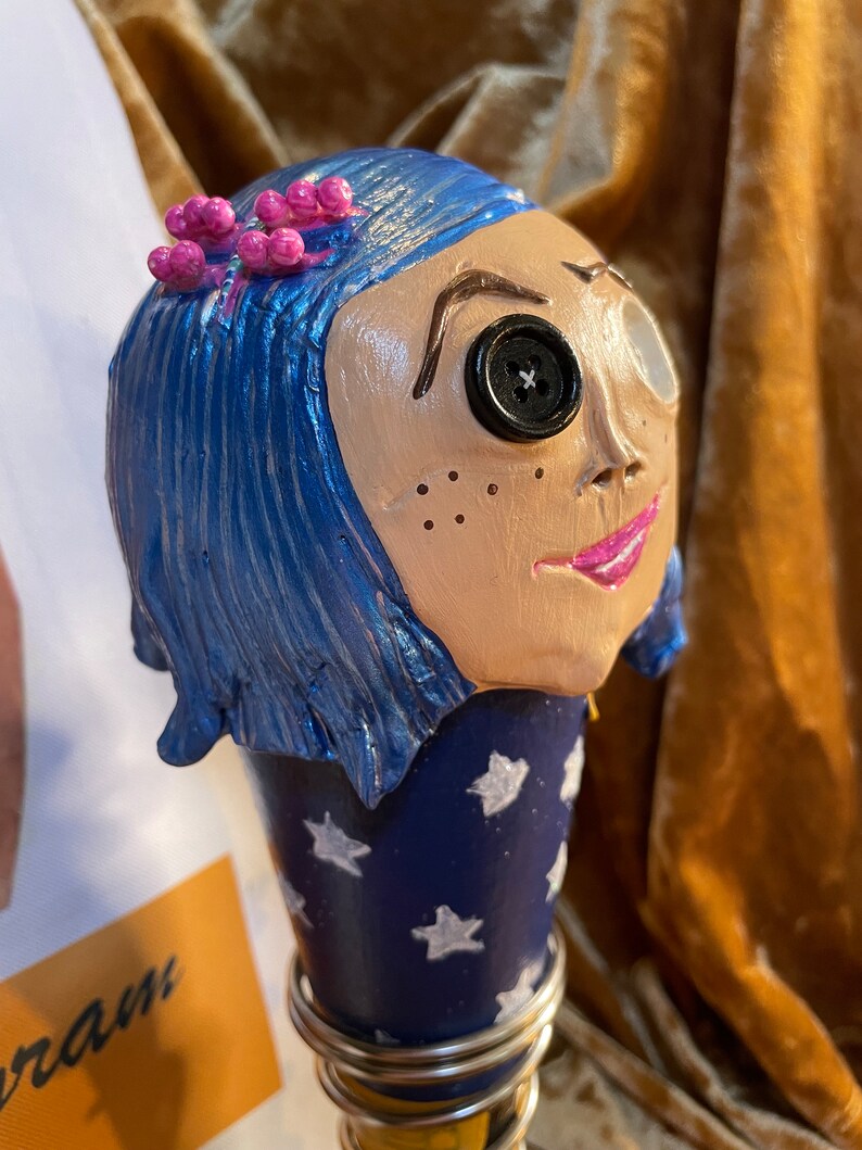 Coraline Jones Inspired Clay Sculpture - Etsy