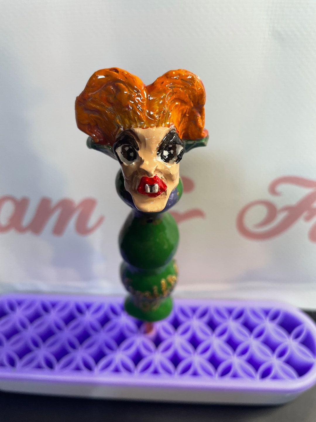 Ergonomically Correct One of a Kind Winifred Sanderson Crochet Hook ...